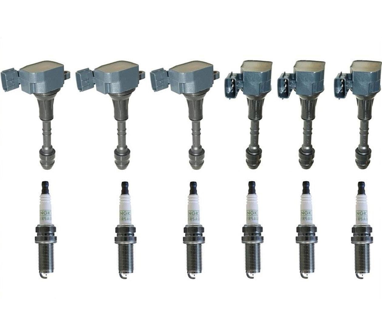 Ignition Coils & Platinum Spark Plug For Nissan Frontier 4.0L 2005-2020 ...