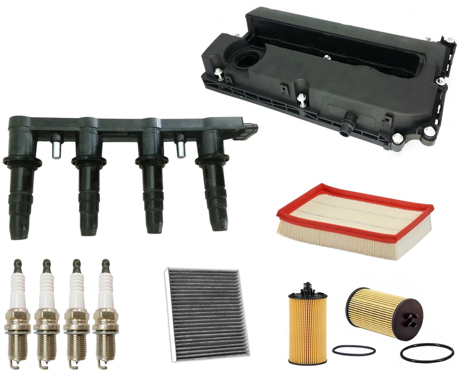 Ignition Coils Spark Plugs Valve Cover & Filters For Chevrolet Trax 1 ...