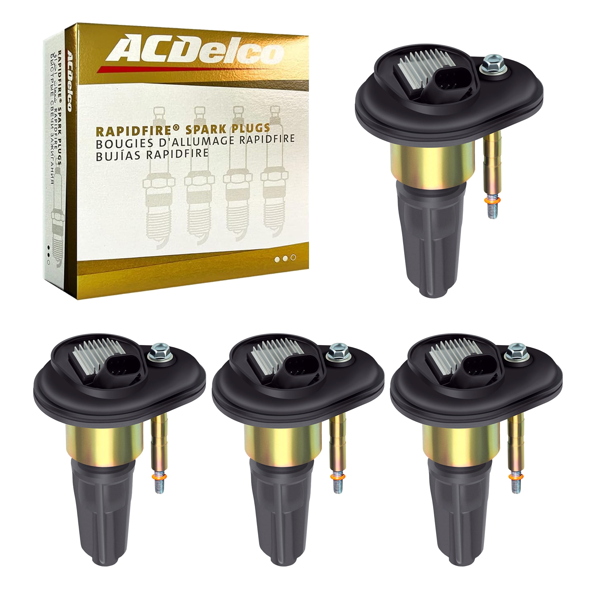 Ignition Coils UF303 With ACDelco Spark plugs Replacement compatible ...
