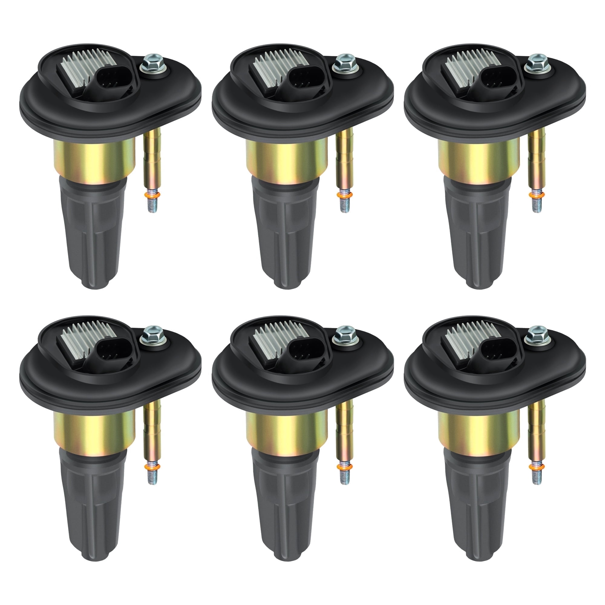 Set of 6 Ignition Coils for GMC Buick Isuzu Chevy Colorado Canyon Envoy ...