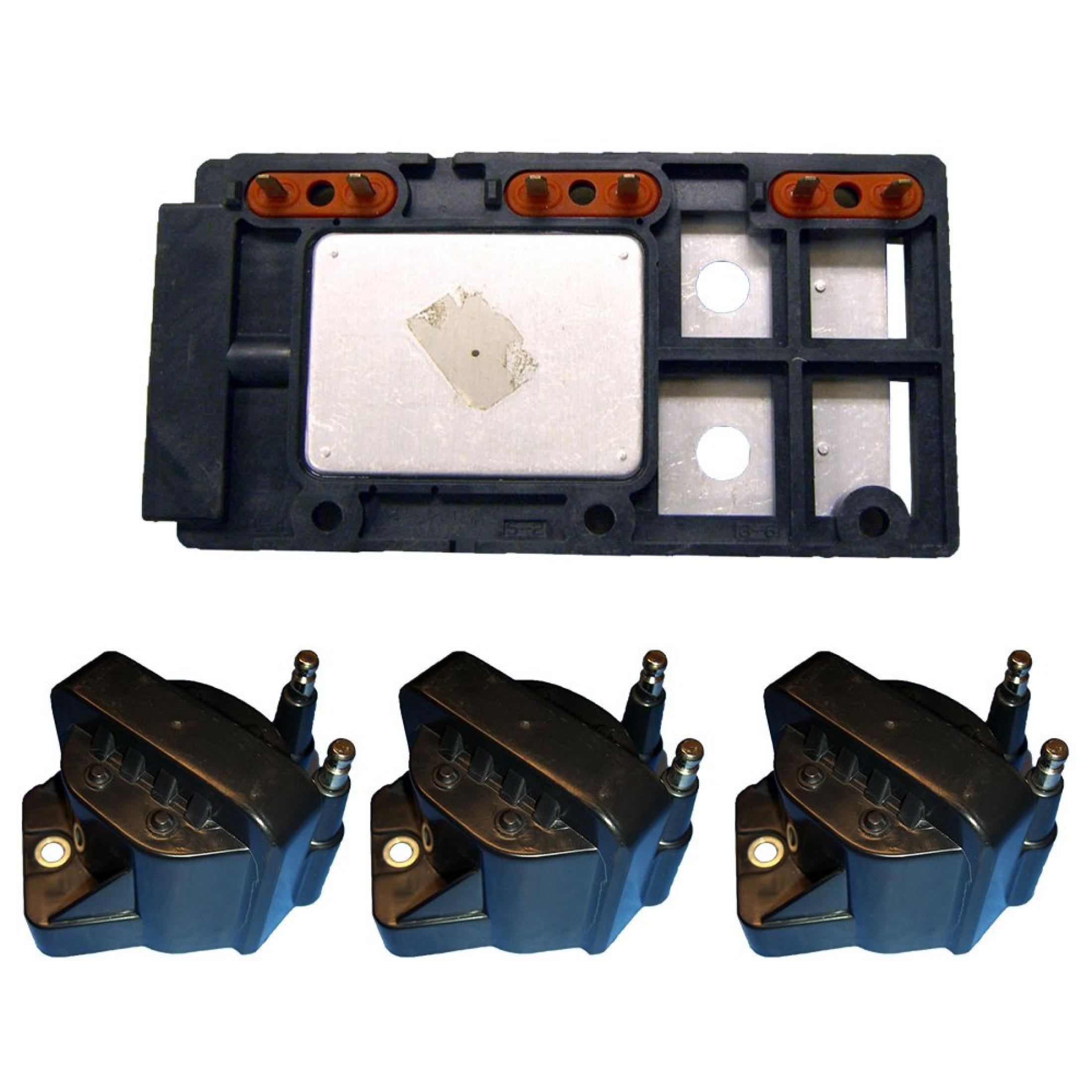 AD Auto Parts Ignition Control Module & High Performance Coils Set for ...