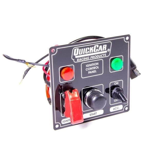 Ignition Control Panel with Single Accessory Switch - Flip Switch ...