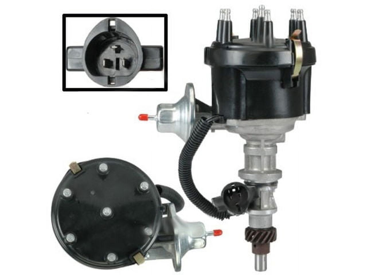 Ignition Distributor - Compatible with 1977 - 1987 Ford F-150 4.9L 6 ...
