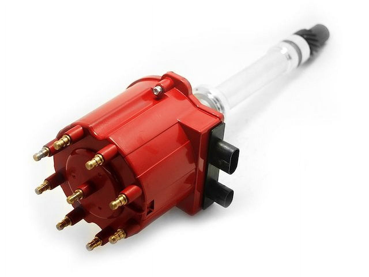 Red Ignition Distributor with Cap and Rotor Engine Motor for 1987-1992 ...