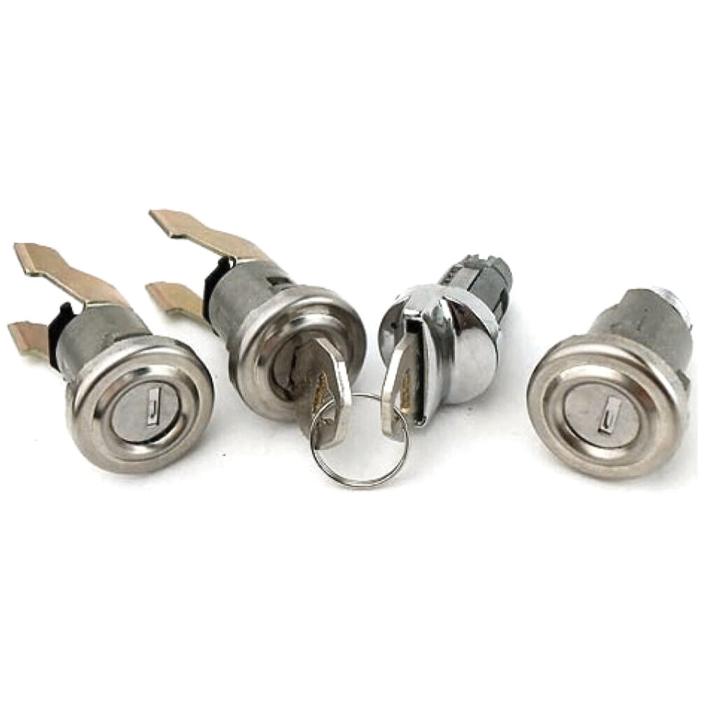 Ignition Door Trunk Lock Set For Chevrolet 2 Door Hardtop/Convertible 4 ...