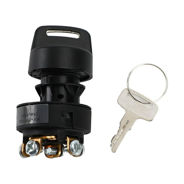 Ignition Key Switch For JLG 4360469 12VDC-20A 24VDC-10A 48VDC-4A ...