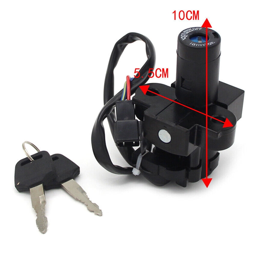 Ignition Key Switch Lock Set With 2 Keys for Honda XR650L XR125L CLR125 ...