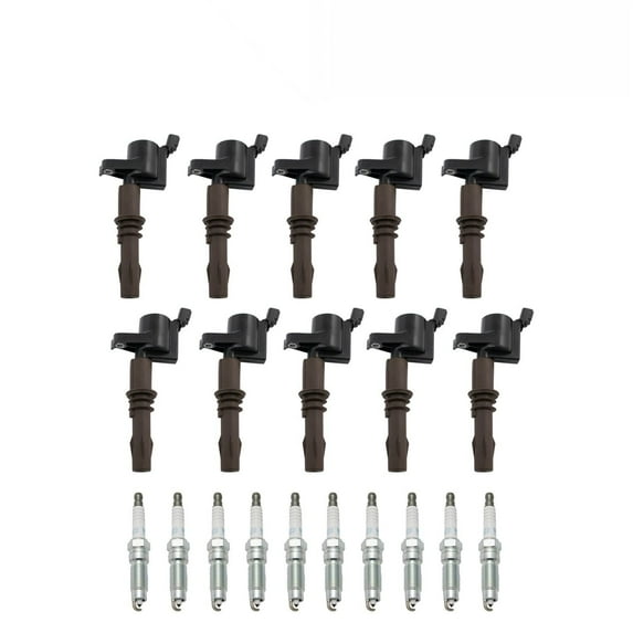 Ignition Kit for Ford 20-Piece - 20 Ignition Coils & for Spark Plugs ...