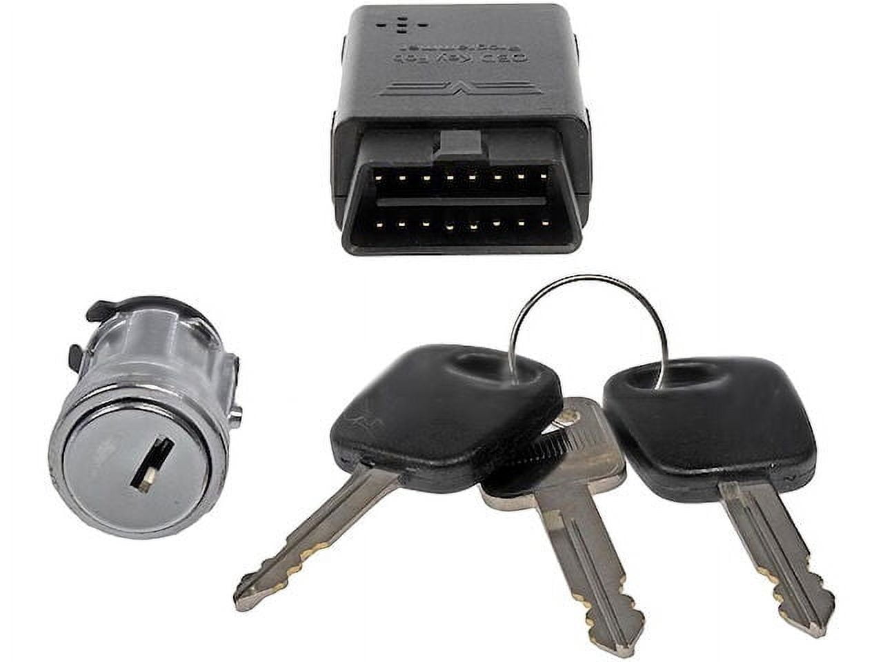 Ignition Lock Cylinder - with Standard Brass Key, Programmable Keys ...