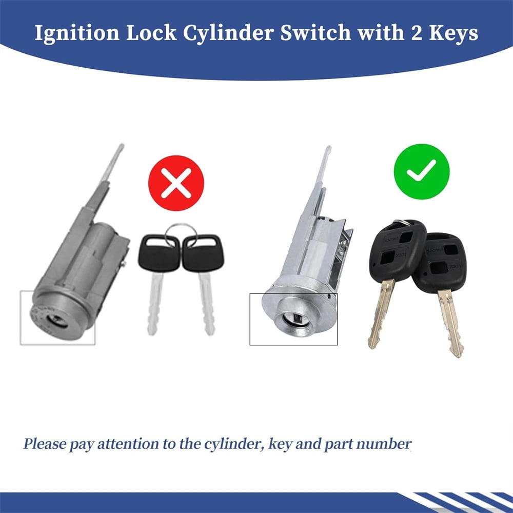 Ignition Lock Cylinder Switch & 2 Keys For LEXUS LX470 TOYOTA 4RUNNER ...