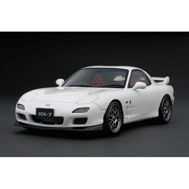 Ignition-Model Mazda RX-7 (FD3S) Spirit R Type A White 1:18 - Walmart.com