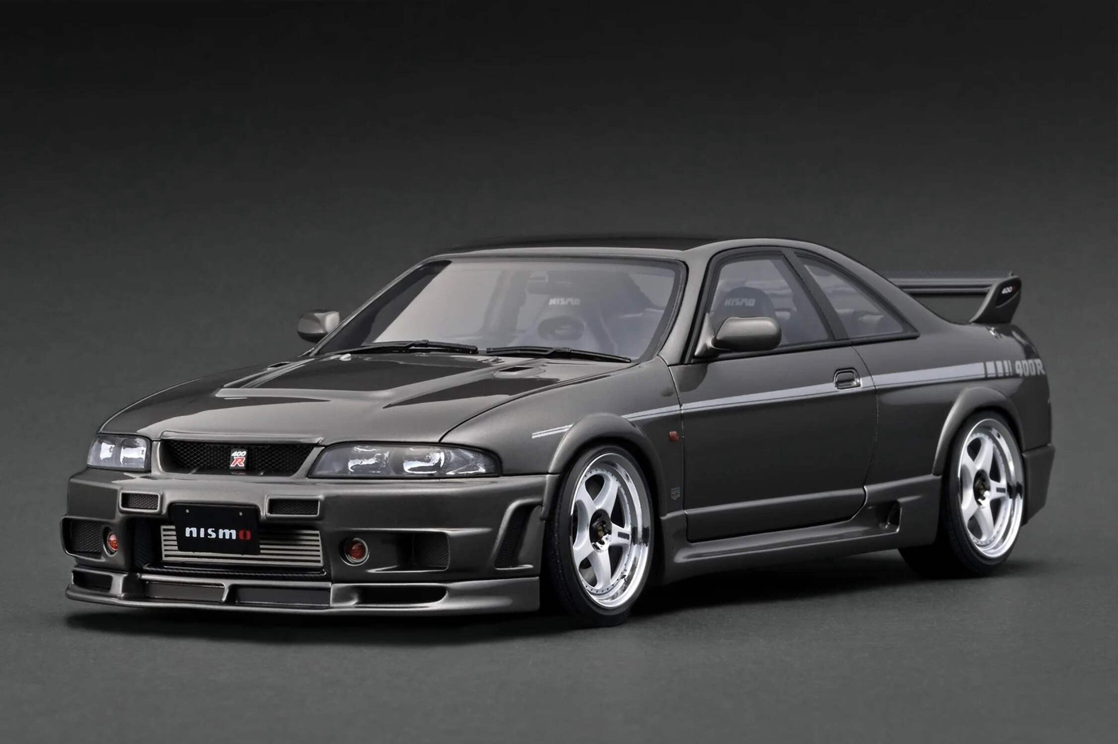 Ignition-Model Nissan Skyline GT-R 400r R33 (BCNR33) RHD Dark Grey ...