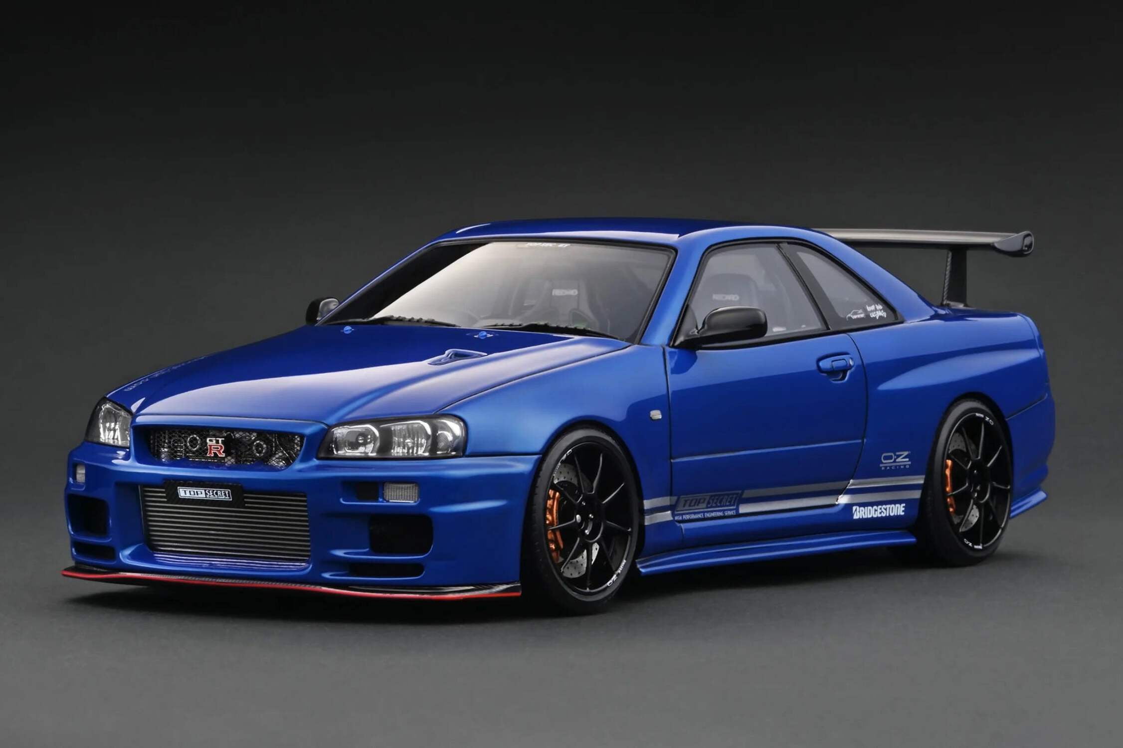 Ignition-Model Nissan Skyline GT-R R34 (BNR34) Top Secret 34GT-R RHD ...