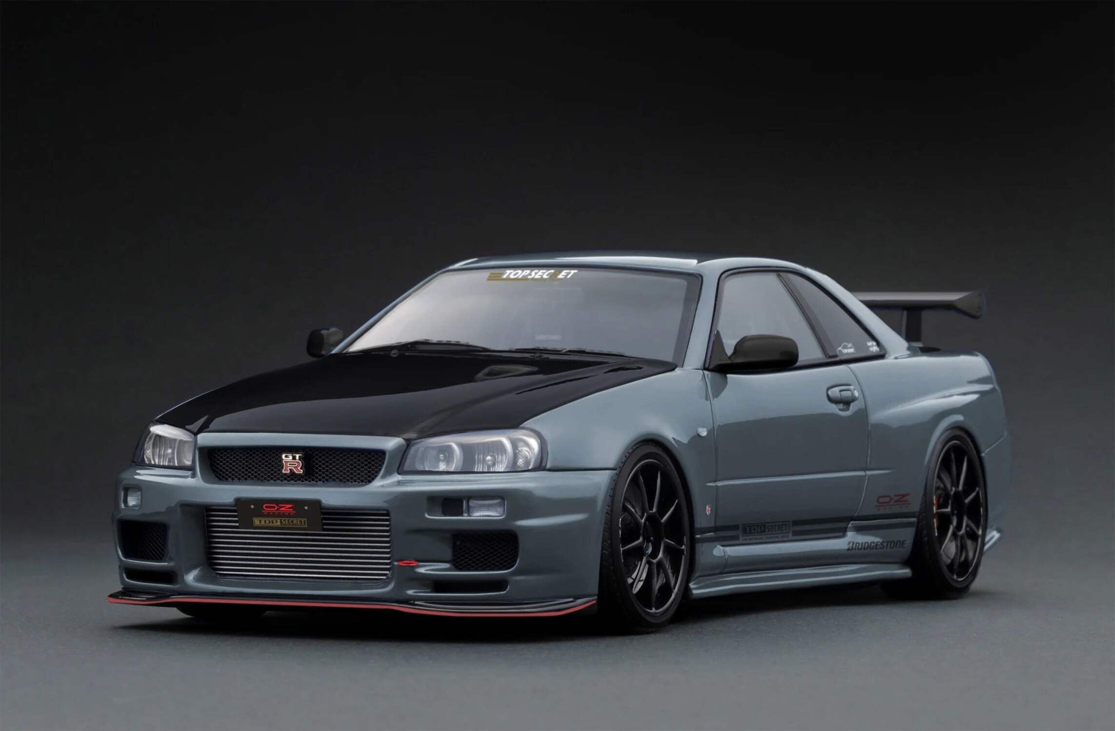 Ignition-Model Nissan Skyline GT-R R34 (BNR34) Top Secret 34GT-R RHD ...
