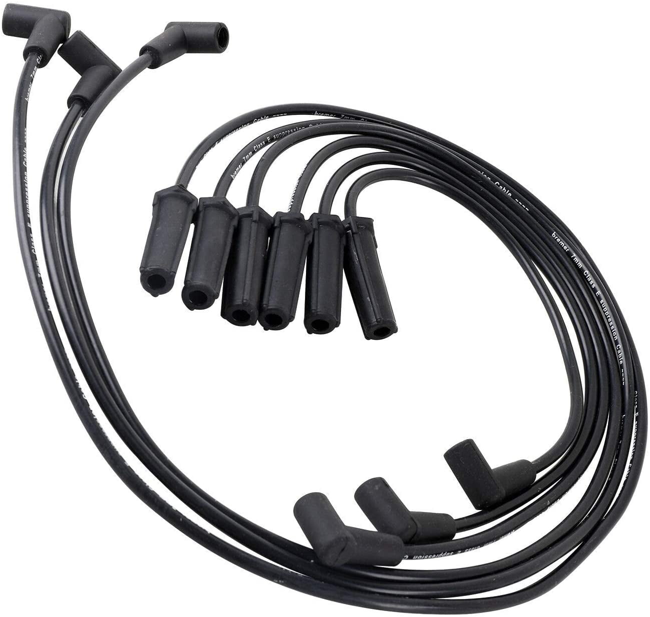 Ignition Spark Plug Wires 7mm (6PC Set) for 2000-2005 Chevy Impala ...