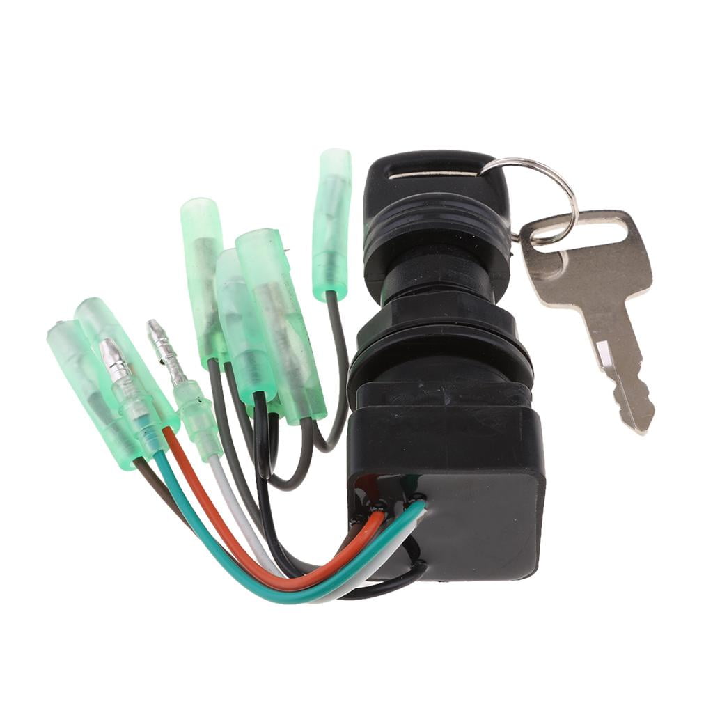 Ignition Start Switch with Keys Accessories for Outboard Motor Engine ...