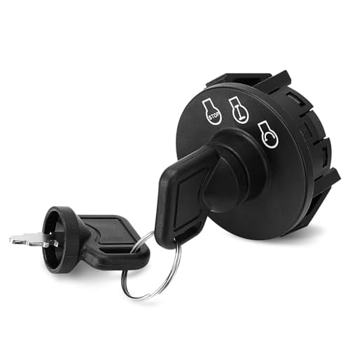 Ignition Starter Switch with 2 Keys Compatible with Exmark Lazer Z ...