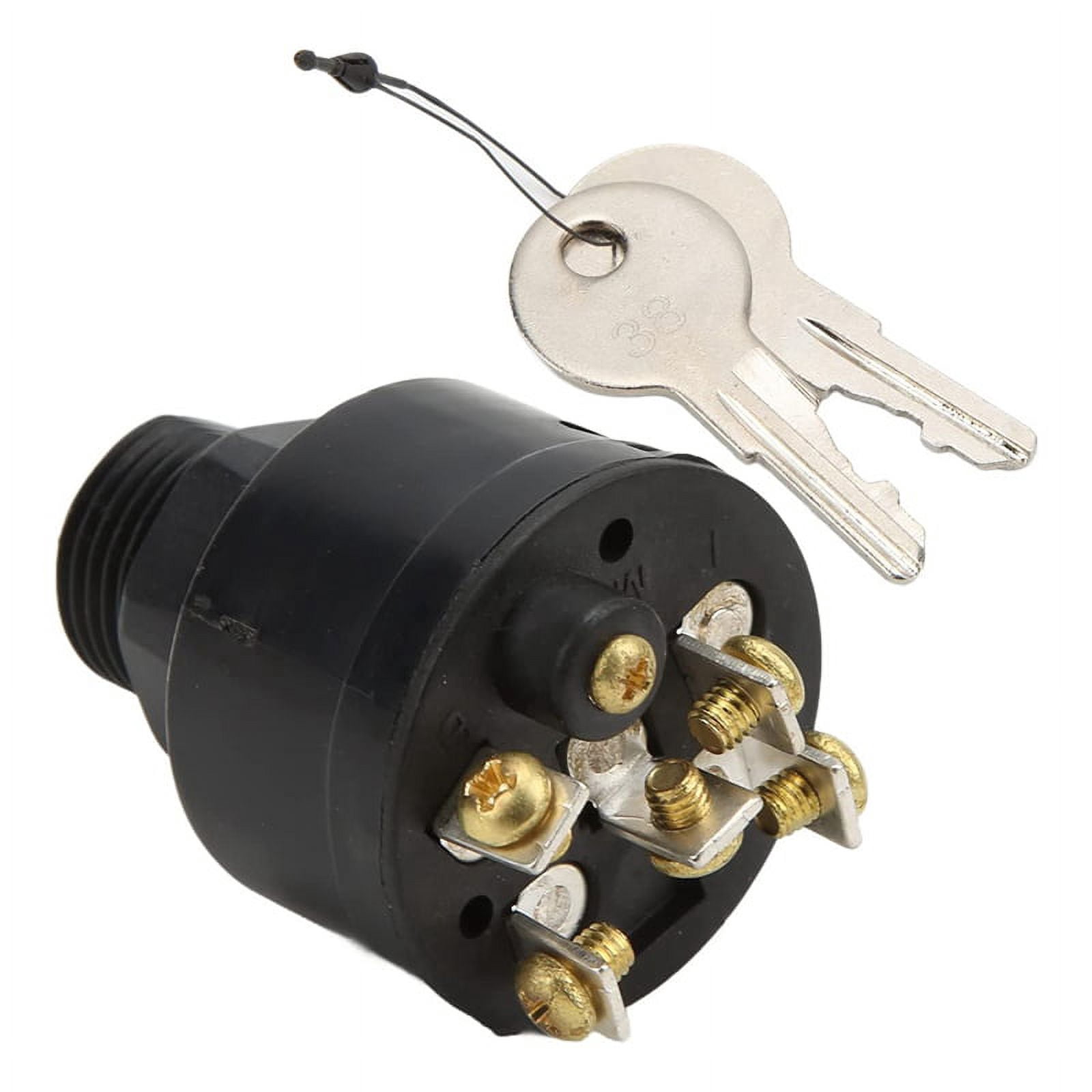 Ignition Switch, 3 Positions Ignition Key Switch 87‑88107 for Most ...