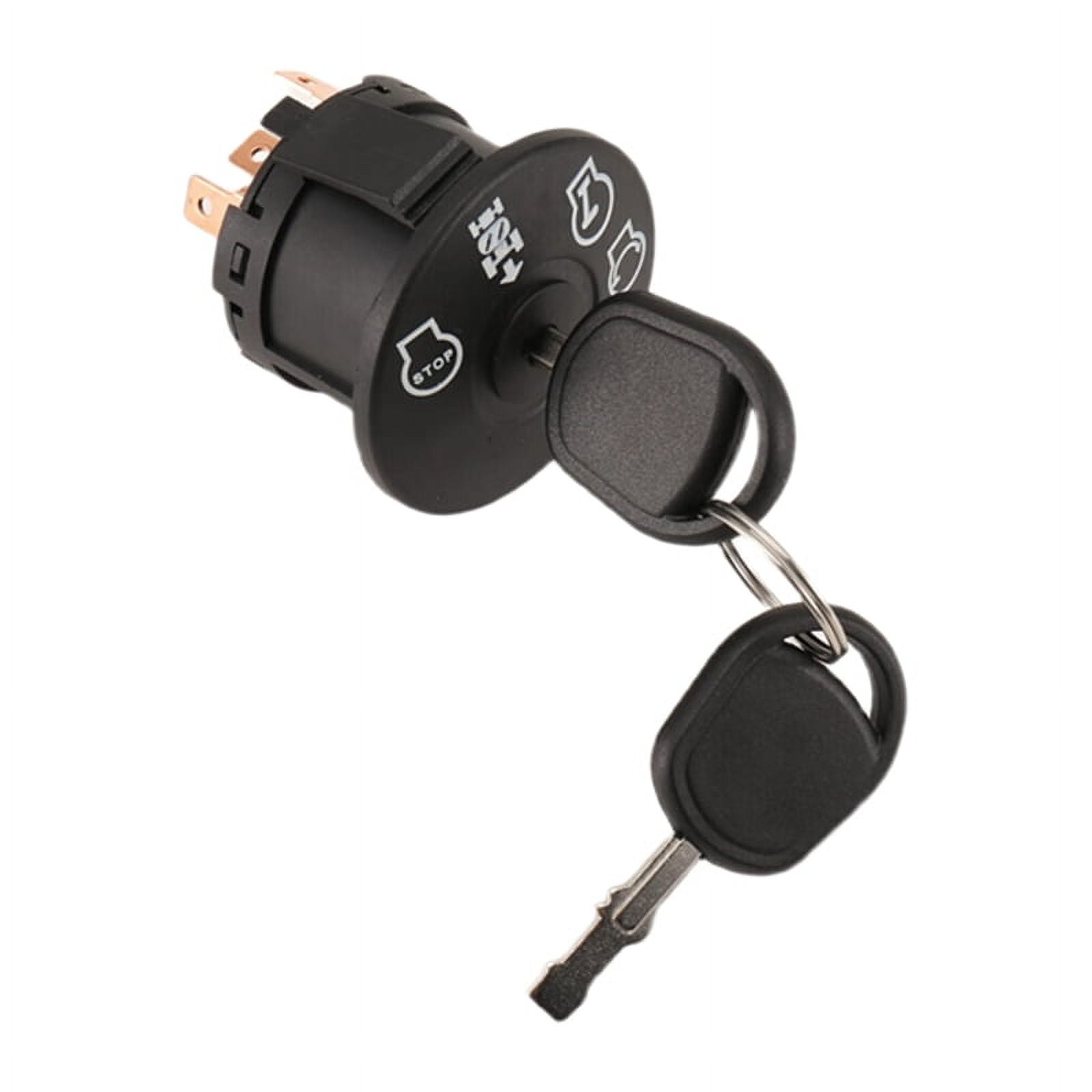 Ignition Switch 4 Position with Key for Riding Lawn Mower Tractor 193350 532193350 - Walmart.com