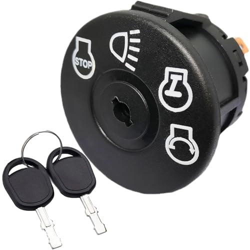 Ignition Switch 4-Positions 7-Terminals with 2 Keys for Craftsman ...