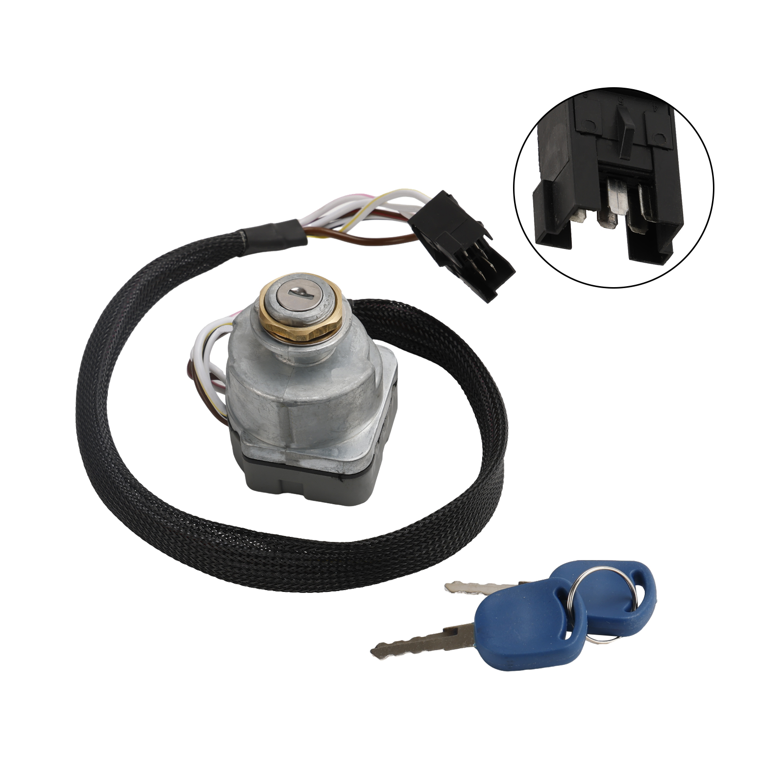 Ignition Switch 81864288 87561528 For Ford New Holland Tractor TS TM ...