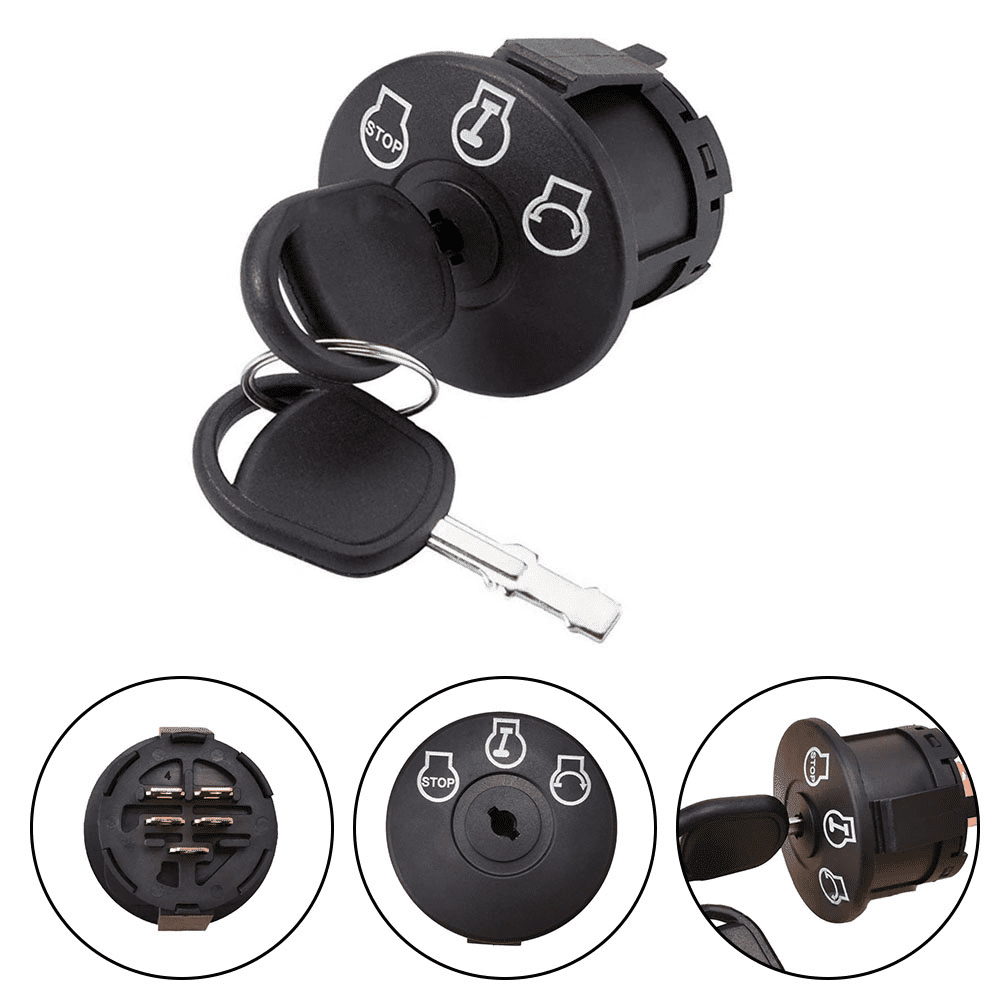 Ignition Switch 925-04228 Fit for Cub Cad et Mower - 3 Position Key ...