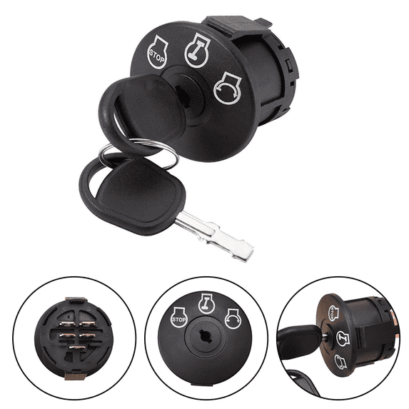Ignition Switch 925-04228 Fit for Cub Cad et Mower - 3 Position Key ...