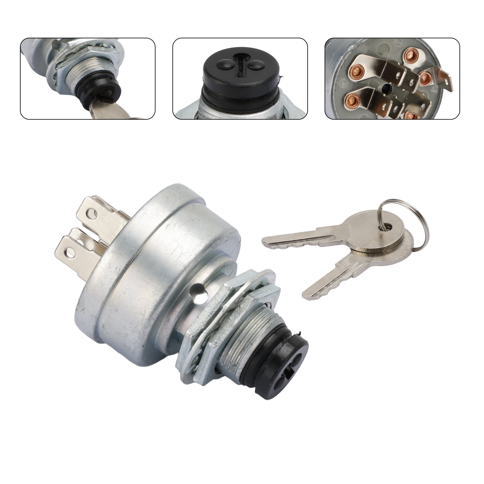 Ignition Switch AM107076 AM101561 For John Deere Tractor 130 165 170 ...