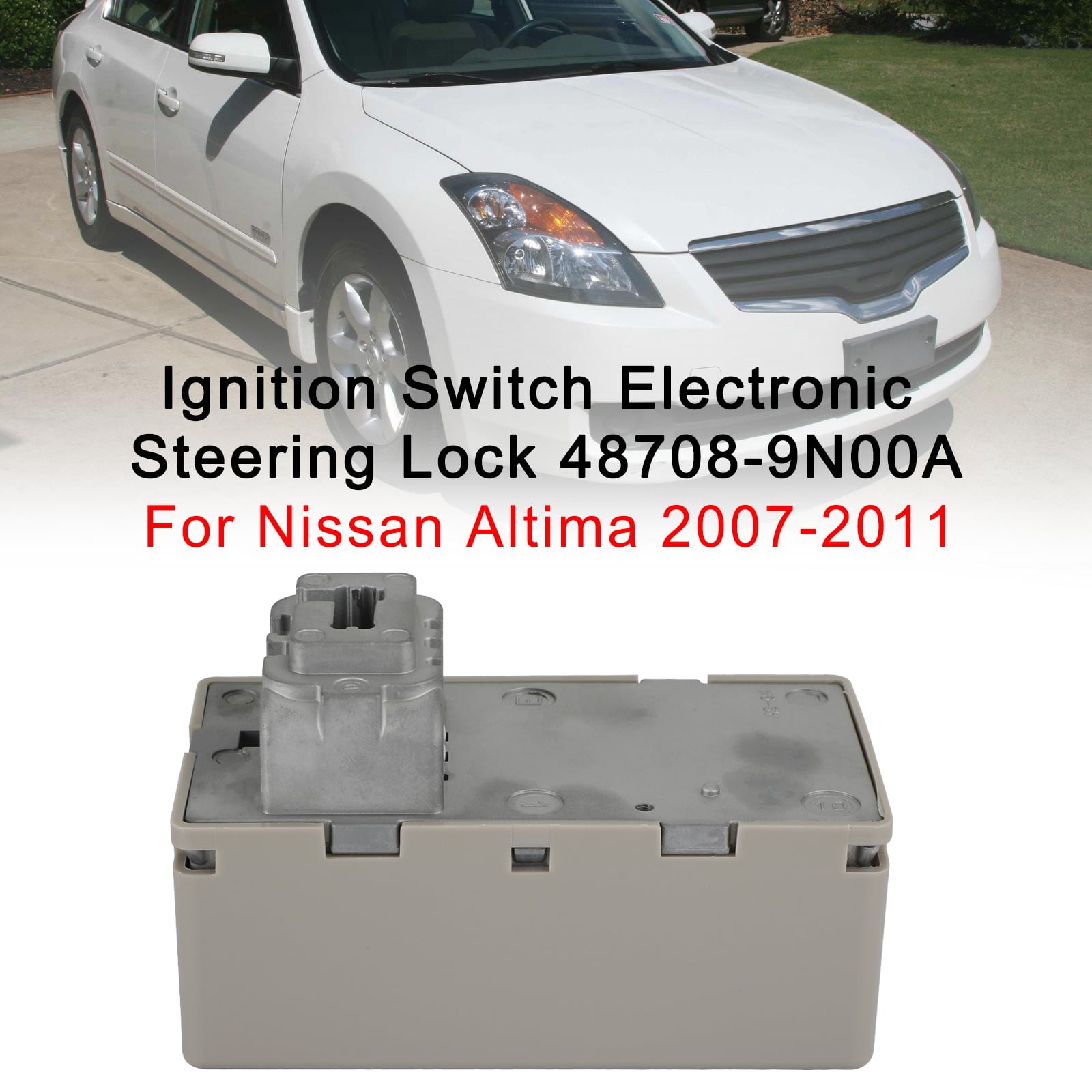 Nissan Altima 2007-2011 Electronic Steering Lock Ignition Switch 48708 ...