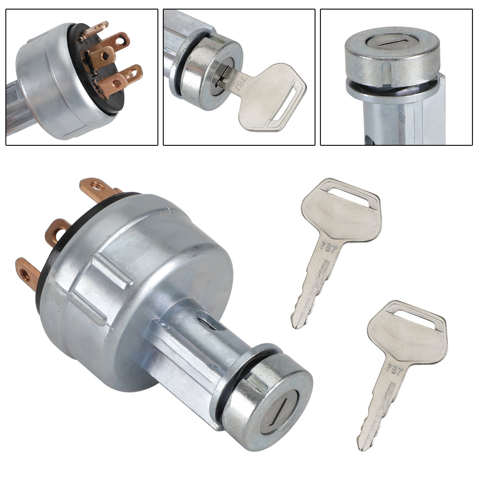 Ignition Switch For Kubota Iseki Yanmar John Deere 08086-10000 With ...