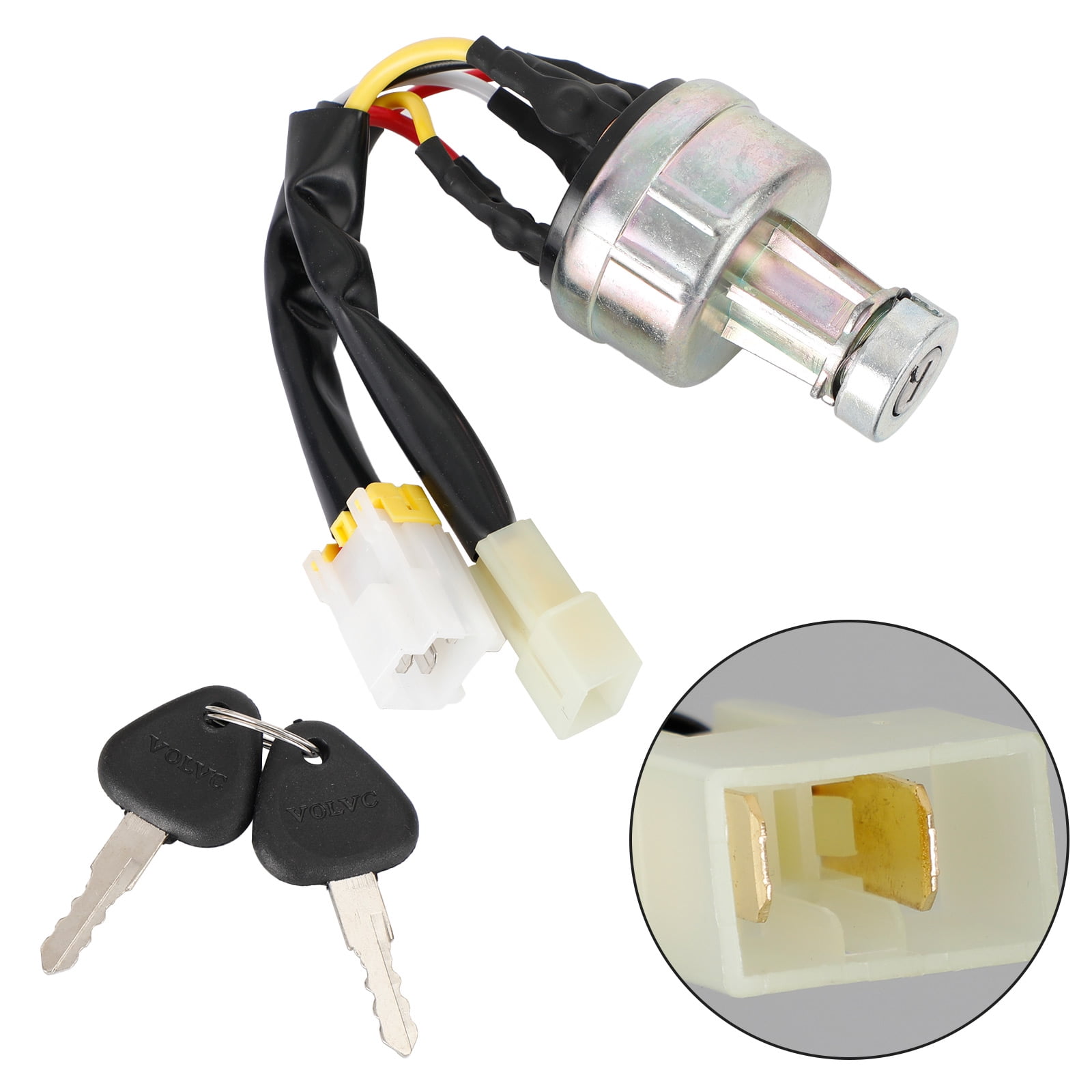 Ignition Switch For Volvo Excavator EC55 EC210 EC240 VOE 14526158 ...