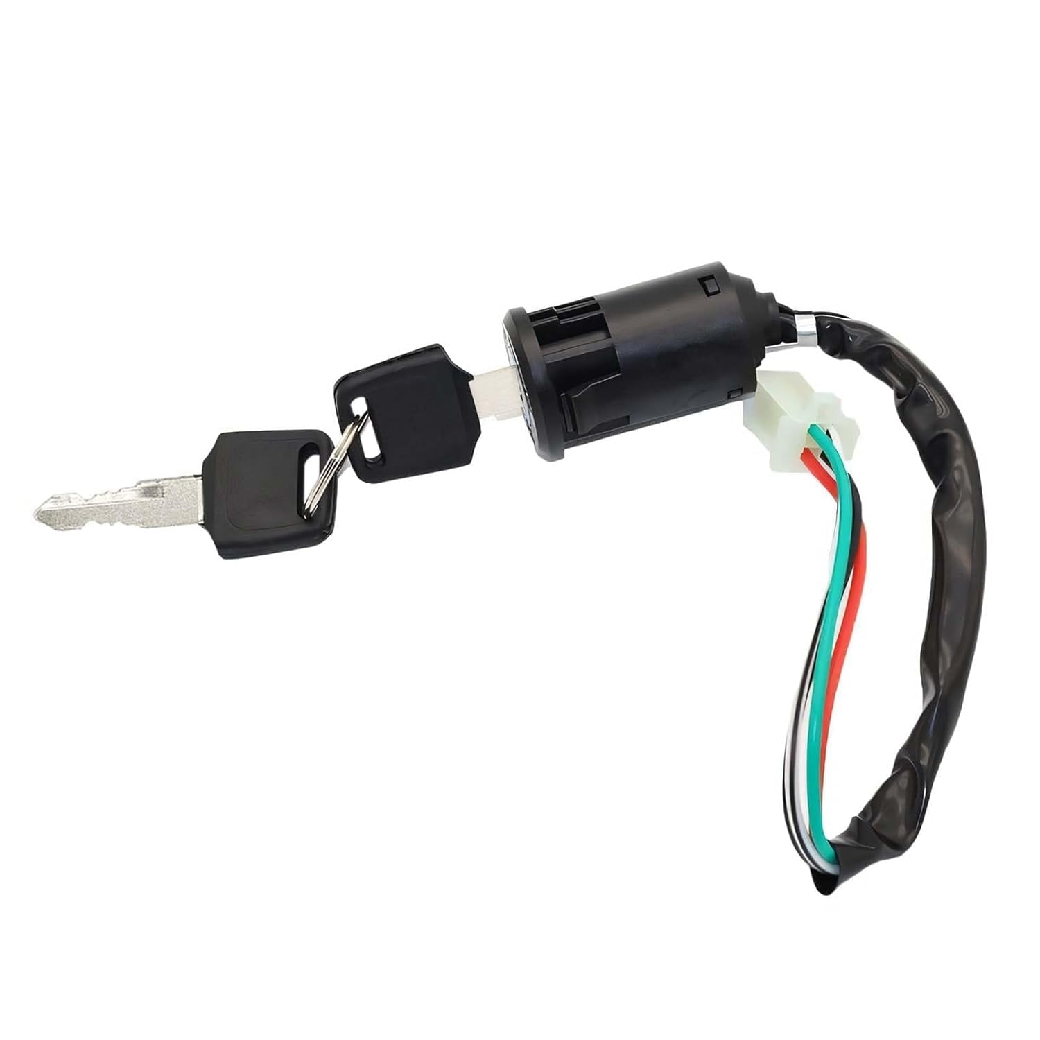 Ignition Switch with Keys 4 Wire for 50cc 70cc 90cc 110cc 125cc 150cc ...