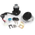 Ignition Switch Lock & Fuel Gas Cap Key Set For Suzuki GSXR 600 750 ...