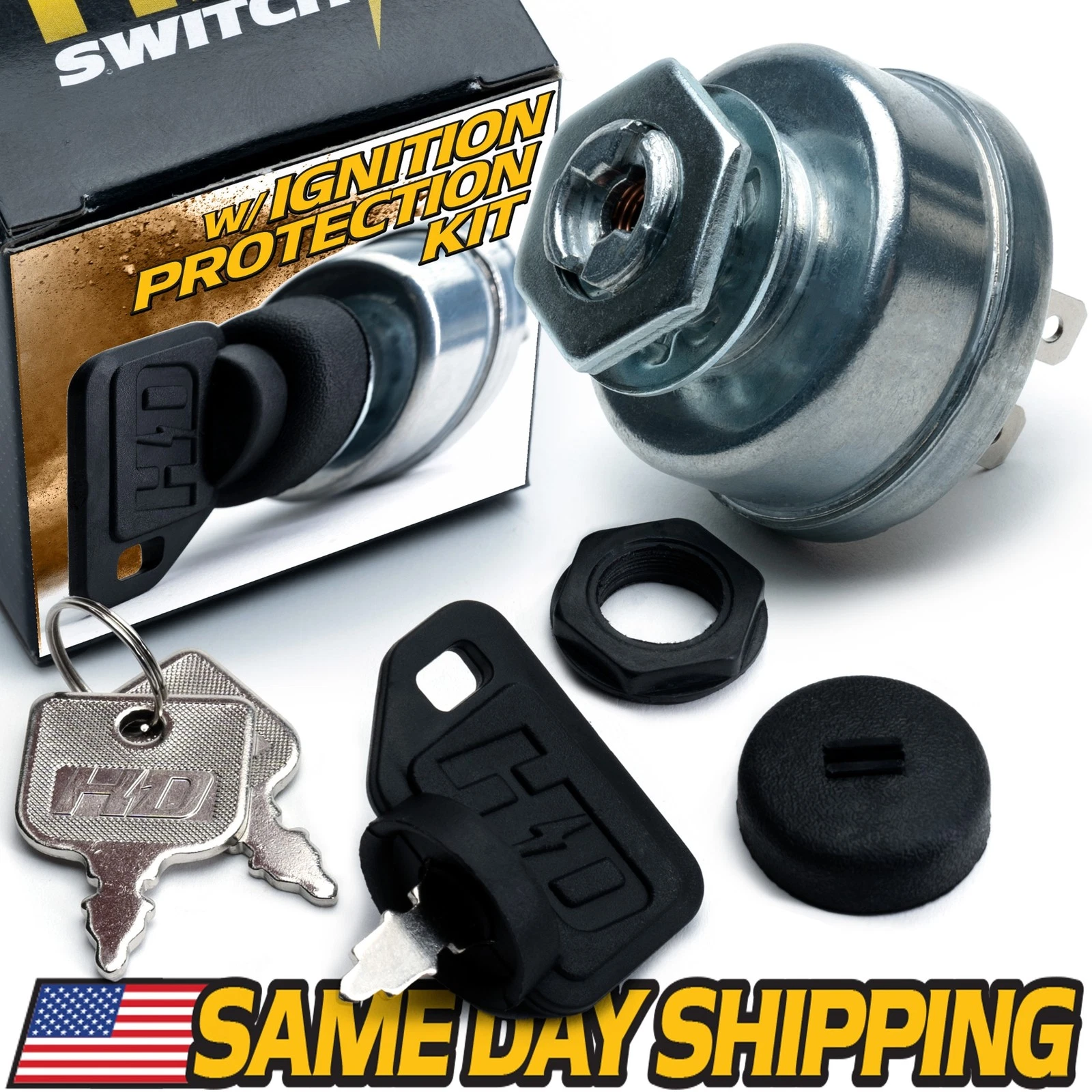 Ignition Switch Murray 405625X51A-Sw, 405011X52A W/Protective Umbrella ...