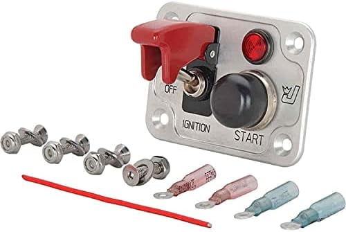 Ignition Switch/Start Panel | Engraved Switch Labels And Epoxy Inlay ...