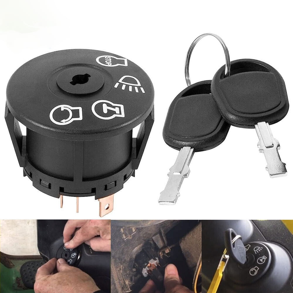 Ignition Switch for John Deere X100 X300 X390 X500 X520 X310X540 X530 w ...