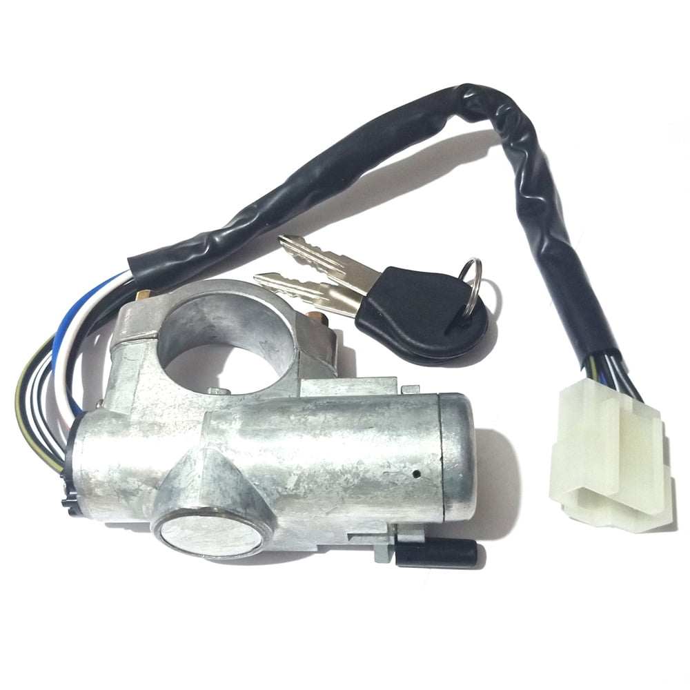Ignition Switch with 2 Keys 48700-01G25 48700-75P25 for Nissan D21 A.T ...