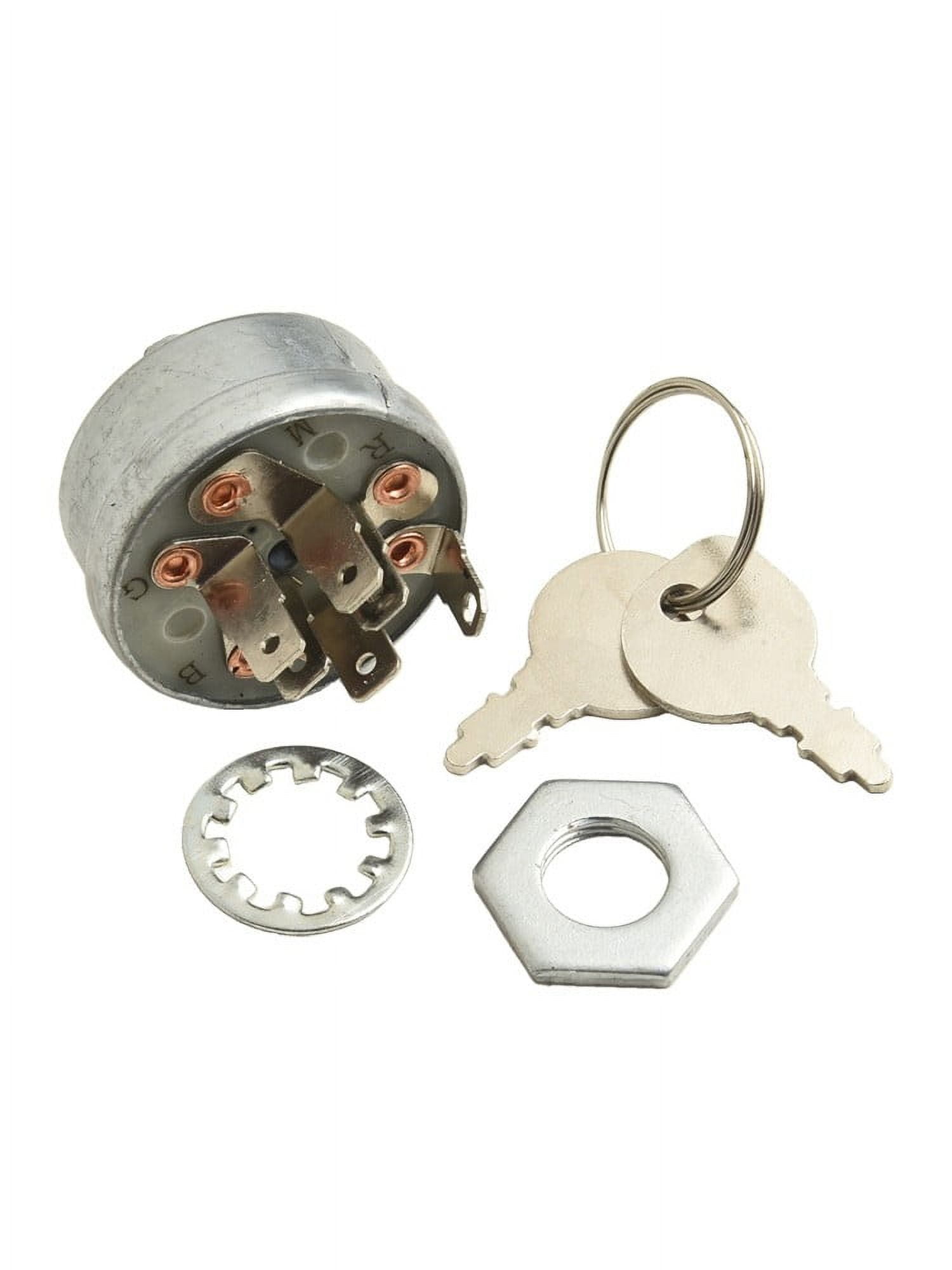 Ignition Switch with 2 Keys for AM38227 33-398 430-110 Metal ...