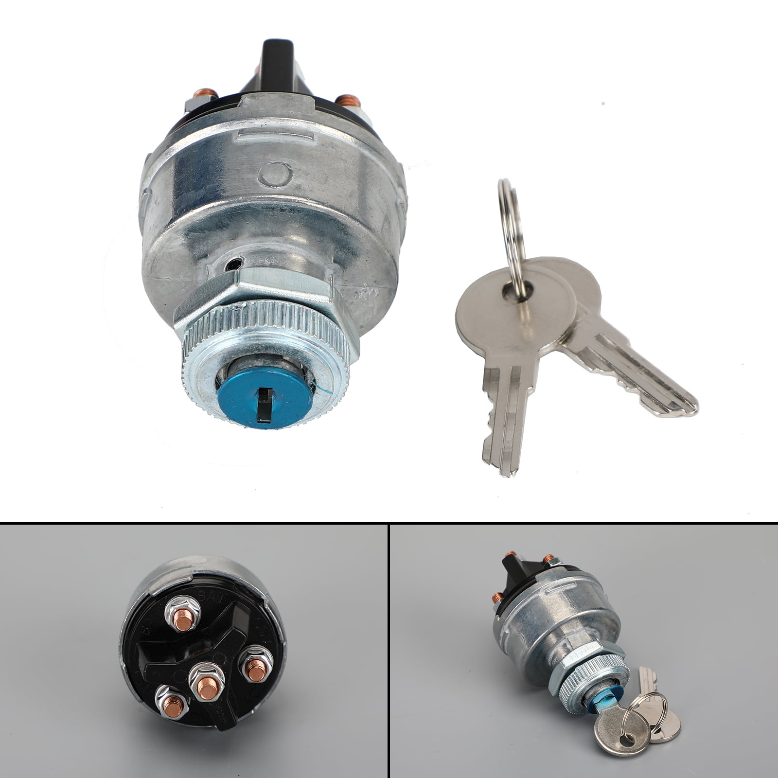 Ignition Switch with 2 Keys for Bobcat Loader Series 453, 542, 645, 653 ...