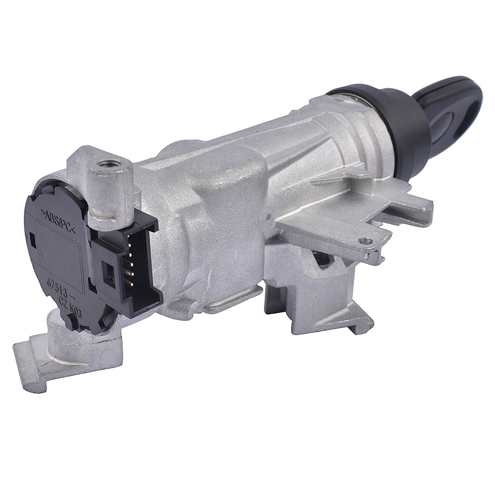 Ignition Switch with Lock Cylinder Key for VW Golf Jetta Rabbit Seat Leon Toledo 2006-2011 ...