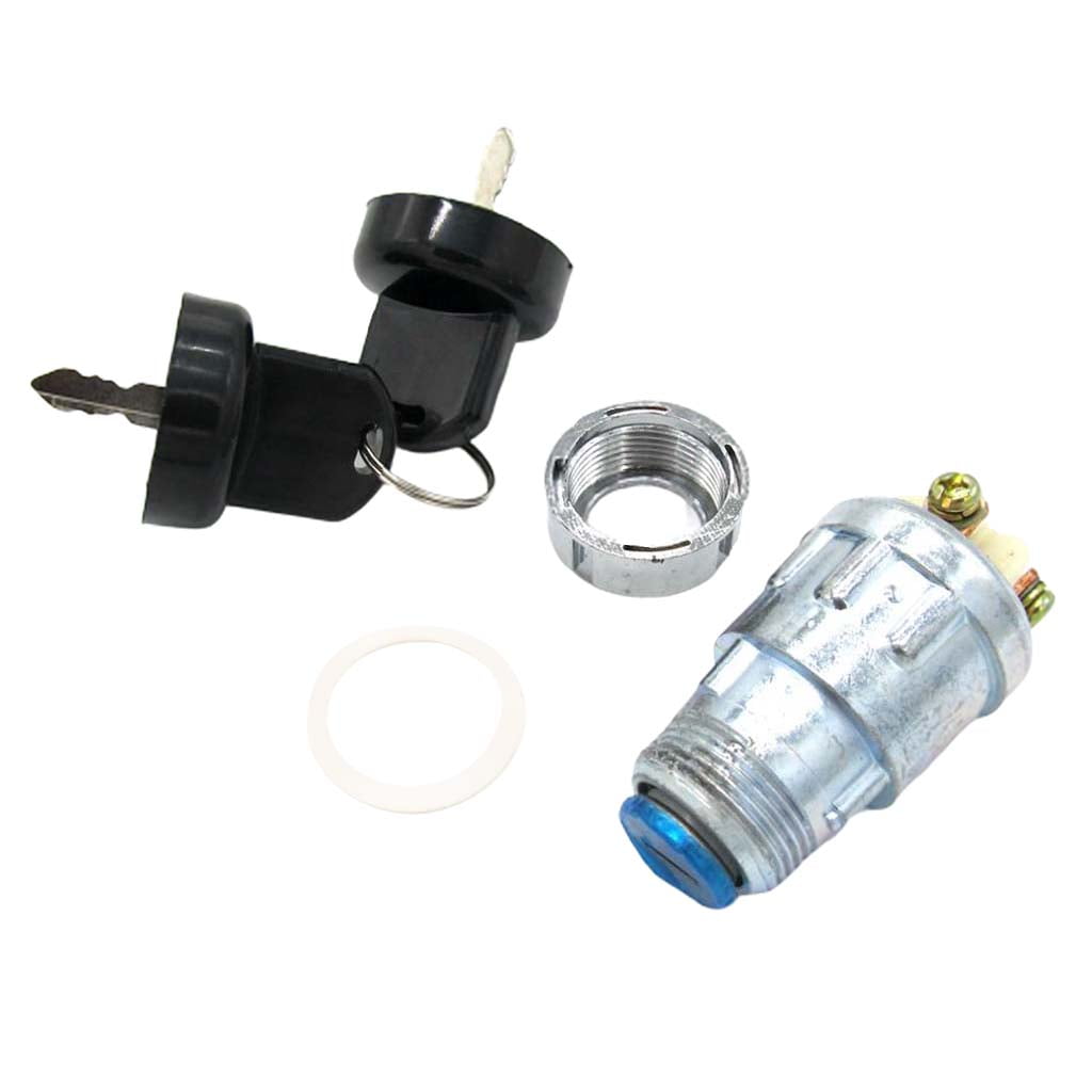 Ignition Switch with two keys, Universal Engine Starter Switch for Car ...