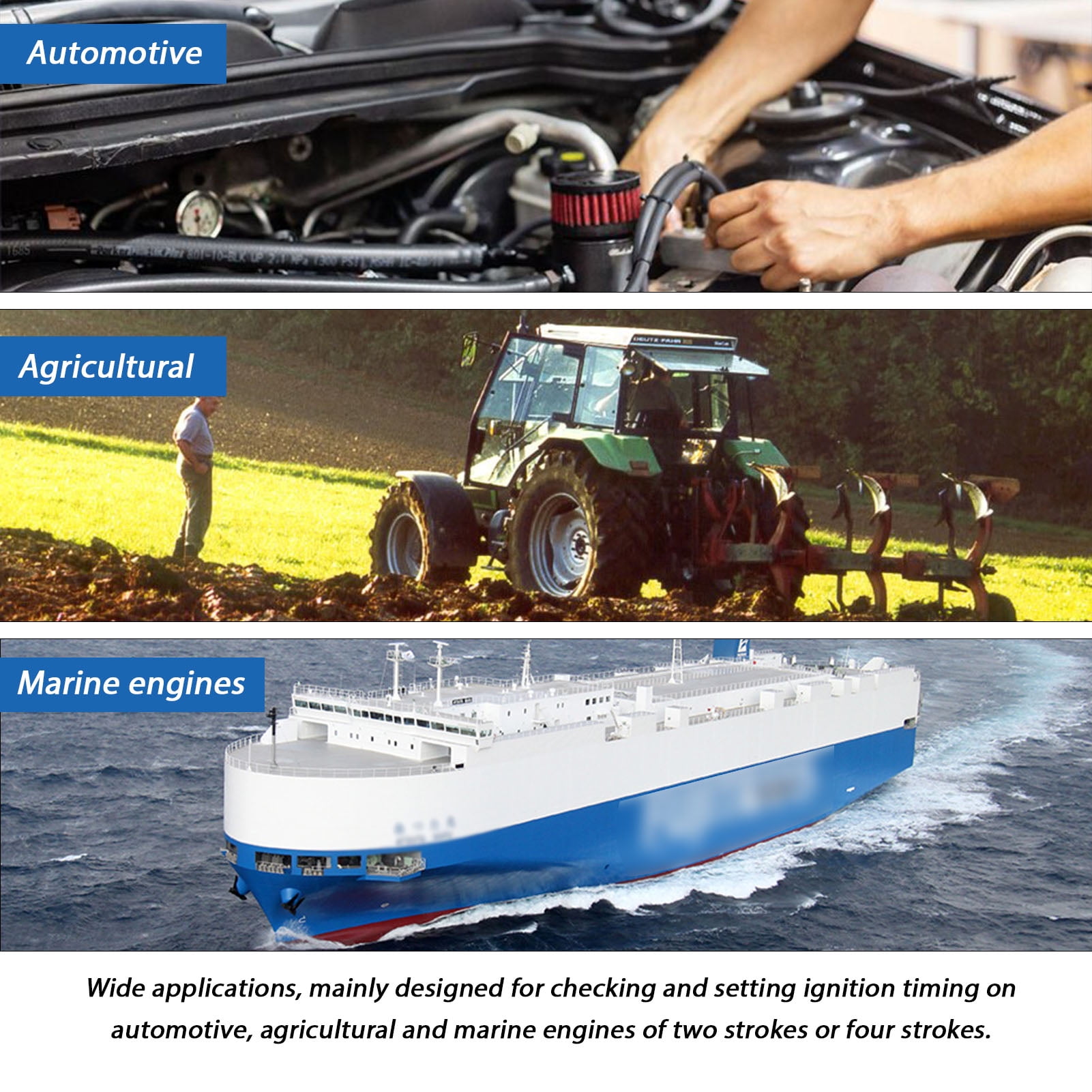 Ignition Timing Light,Car Lamp Auto V Professional Display Tool 12 V ...