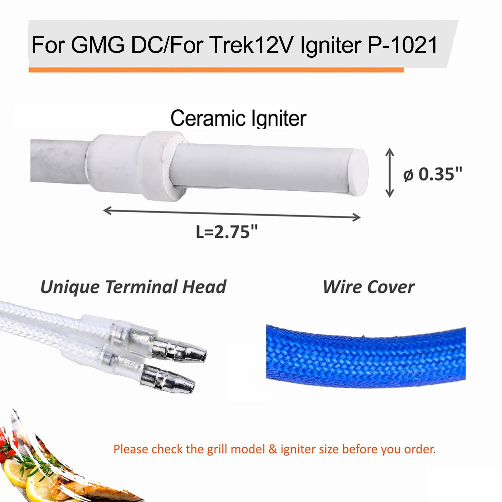 Ignitor For Green Mountain Grills for Davy for Crockett for Trek ...