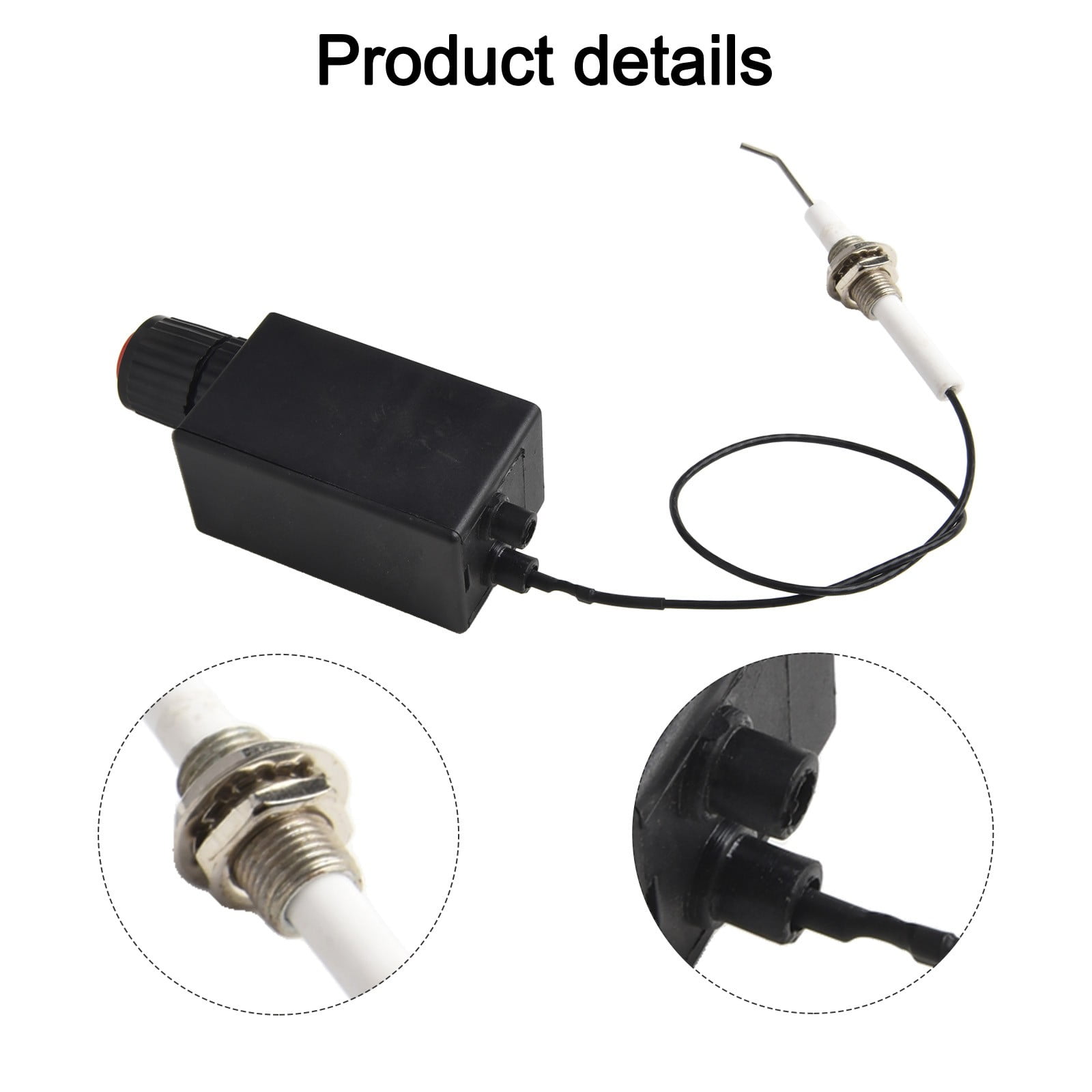 Ignitor Push Button Ignition Kit for PitGas Burner Grill Ignitor ...