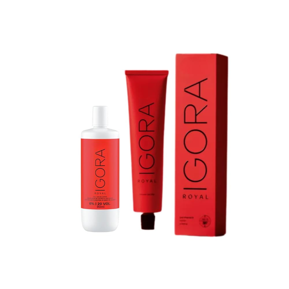 IgoRa Schwarzkopf Combo Professional Royal Permanent Color Creme 60 ...