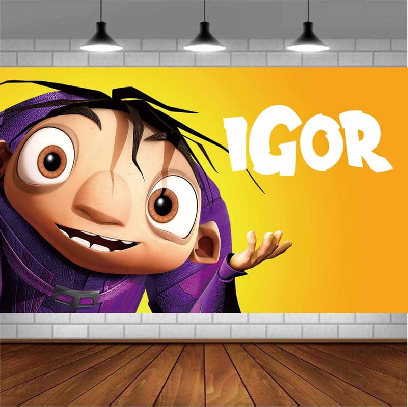 Igor Backdrop Banner Party Supplies Poster Movie Theme Background for ...