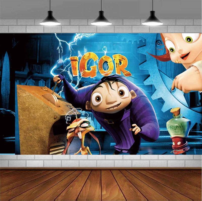 Igor Backdrop Banner Party Supplies Poster Movie Theme Background for ...