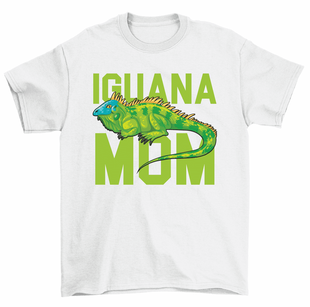 Iguana Mom Lizard Mama Gift T-Shirt Women Unisex - Walmart.com