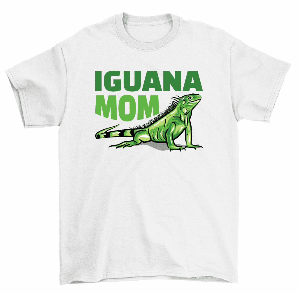 Iguana Mom Lizard Mama T-Shirt Women Unisex - Walmart.com
