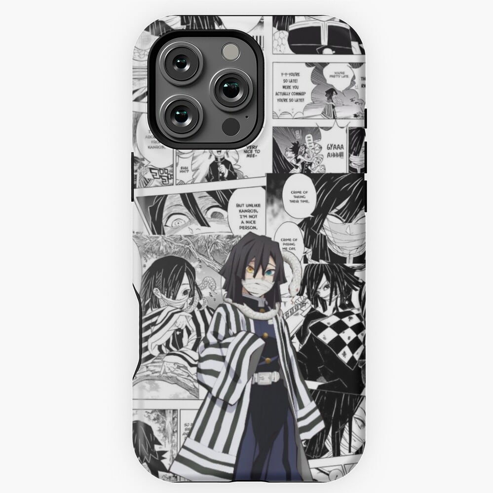Iguro Obanai Demon Slayer Hashira Phone Case for iPhone 17 16 15 14 13 ...